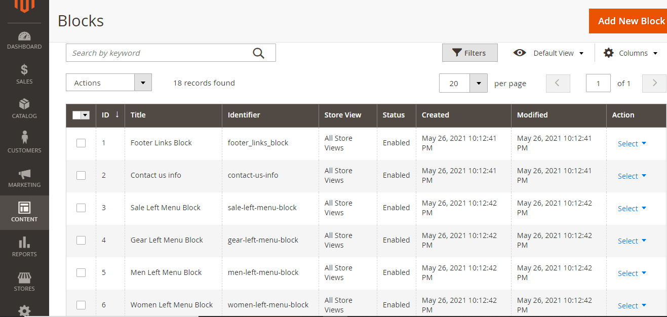 How To Create New Cms Block Or Static Block In Magento 2 Thecoachsmb
