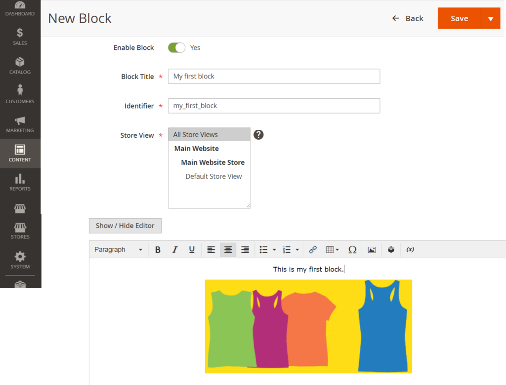How To Create New Cms Block Or Static Block In Magento 2 Thecoachsmb