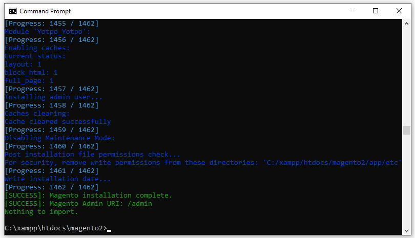 6 Steps To Install Magento 243 On Xampp Windows Using Composer Thecoachsmb