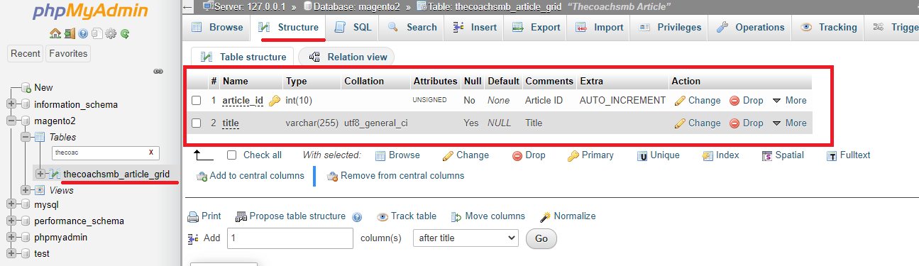 Create Grid Add Button Edit Delete Actions In Magento2 Thecoachsmb
